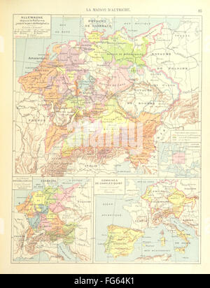 A historical geography book summarizing the territorial formation of ...