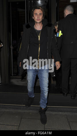 Jonathan Cheban seen leaving Novikov Re straunt in Mayfair after his ...