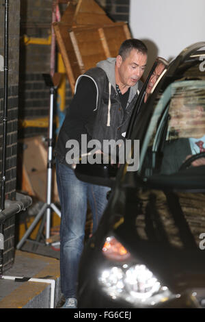 Rob Lawrie outside the ITV Studios Featuring: Rob Lawrie Where: London ...