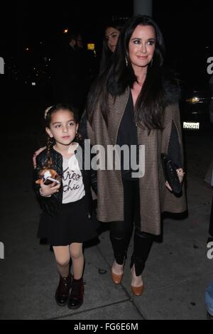 Kyle Richards and Faye Resnick seen going to dinner together at Craigs ...