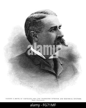 Charles Francis Brush (1849-1929) American inventor, entrepreneur and ...