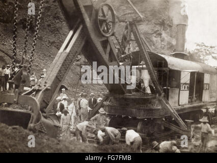 PANAMA: ROOSEVELT, c1906. /nPresident Theodore Roosevelt and Panamanian ...