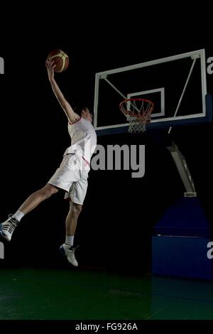 basketball player in action Stock Photo - Alamy