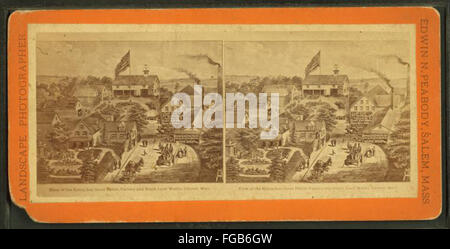 A photograph by Edwin N. Peabody showing the Rising Sun Polish Factory ...