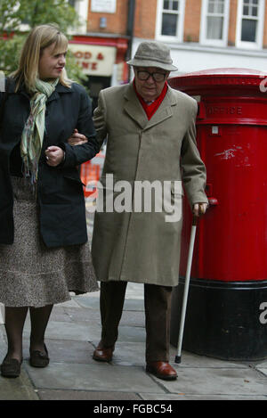 "Last of the Summer wine actor" Peter Sallis with his wife Elaine Usher ...