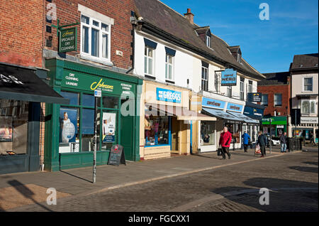 Market Place Ripon Town Centre North Yorkshire England Stock Photo ...
