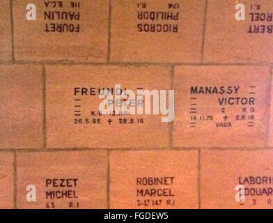 Names of German soldiers killed during the Battle of Stalingrad on a ...