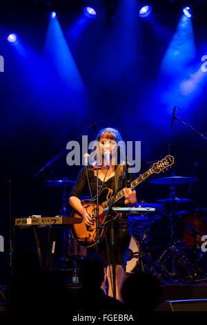 The Swiss singer-songwriter Priska Zemp aka Heidi Happy live in the ...