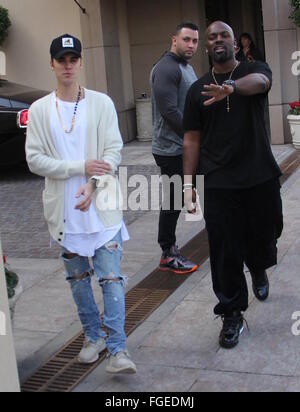 Justin Bieber and Corey Gamble spotted out together Featuring: Justin ...