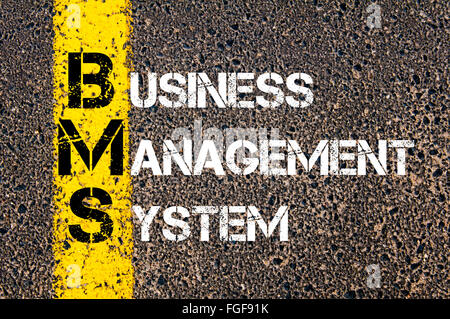 Concept image of Business Acronym BMS Business Management System ...