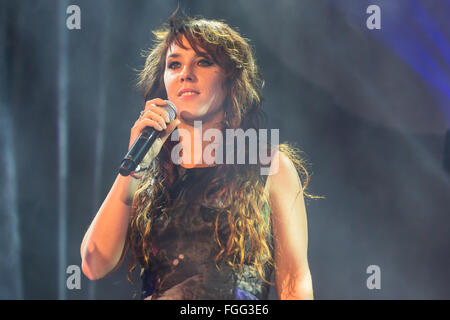 Concert of French singer Zaz in Prague, Czech Republic, 27 January 2026 ...