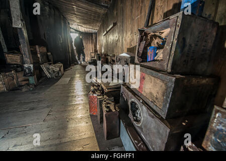 Inside Scott’s Discovery Hut, Hut Point near McMurdo Station, Ross ...