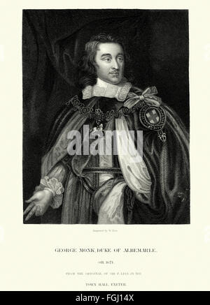 George Monck, 1st Duke of Albemarle, KG (6 December 1608 – 3 January ...