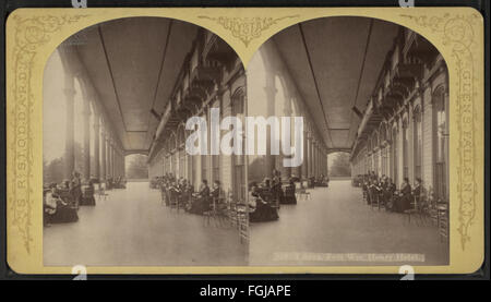 A photograph by Seneca Ray Stoddard showing the Fort William Henry ...