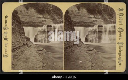A photograph of Sherman Fall, captured by J. Robert Moore. The image ...