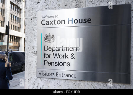 Caxton House, Department for Work and Pensions, Tothill Street ...