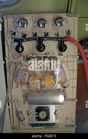 An Avro RJX 100 plane on display at the Runway Visitor Park, Manchester ...