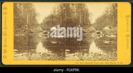 Photograph of the Emerald Pool near Glen House, New Hampshire, taken by ...
