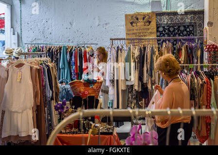 Clothes store in Madrid, Spain Stock Photo - Alamy