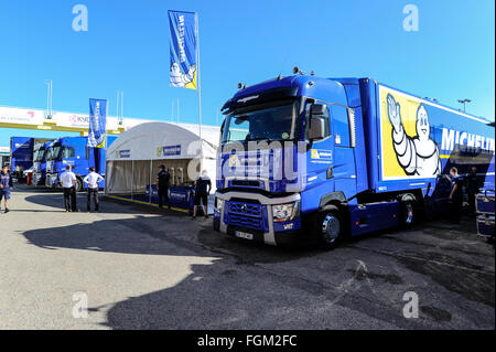 Valentino ROSSI in the paddock during the 3rd round of the GT World ...