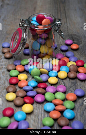 Pile of smarties Stock Photo - Alamy