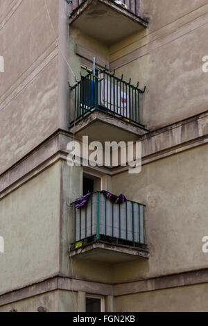 Warsaw housing blocks, Poland Stock Photo - Alamy