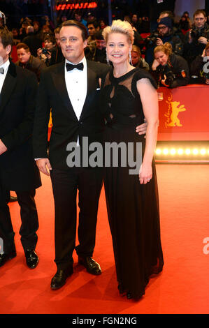 Niclas Bendixen and Trine Dyrholm attending the Award Ceremony of the ...