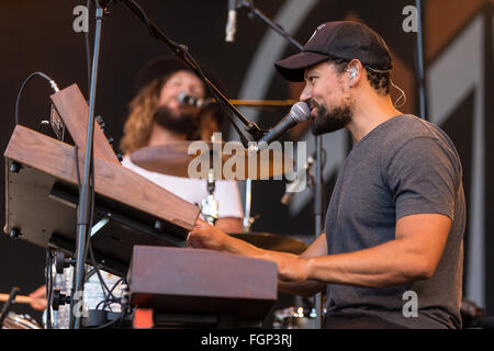 John Butler trio live at concert Stock Photo - Alamy