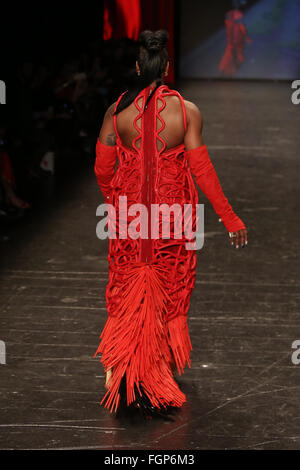 Ta'Rhonda Jones wears Conrad Booker at Go Red for Women Red Dress ...