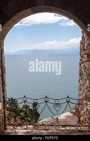 Akronafplia fortress Argolic Gulf Nafplio, Peloponnese, Greece Stock ...