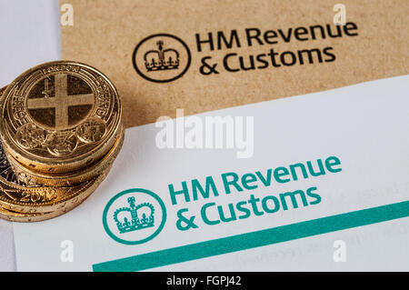 HM Revenue and Customs form Stock Photo: 20109165 - Alamy