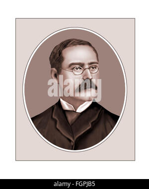 Rudyard Kipling portrait Stock Photo - Alamy