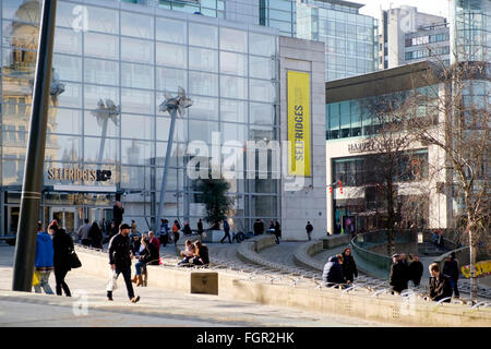 Selfridges, Exchange Square, Manchester UK Stock Photo - Alamy
