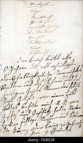 medicine,diseases,rabies,prescription against rabies,19th century,19th ...