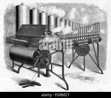 Calliope musical instrument, steam organ, steam piano Stock Photo ...