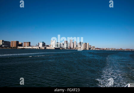 High Rise office buildings and The Custom House The Waterfront Boston ...