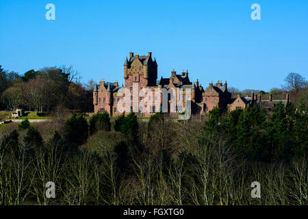 Ayton Castle. Ayton, Scottish Borders Stock Photo - Alamy