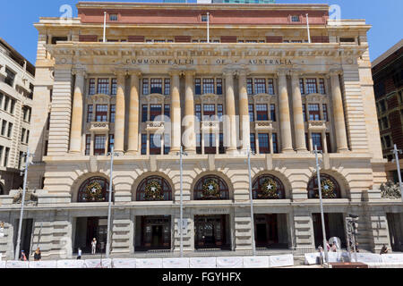 Façade of the Perth General Post Office building, completed in 1923 in ...