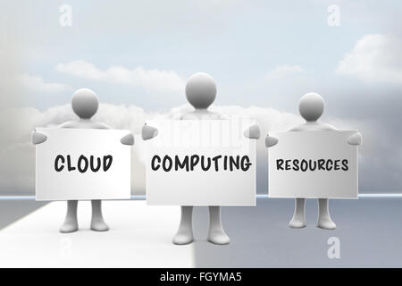 Composite image of cloud computing resources Stock Photo - Alamy