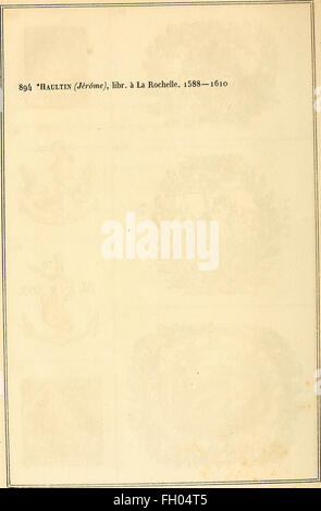 A collection of typographic marks, monograms, symbols, and emblems used ...