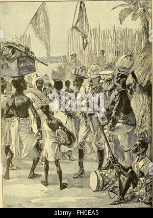 Illustration from 'The Story of Africa and its Explorers', depicting ...