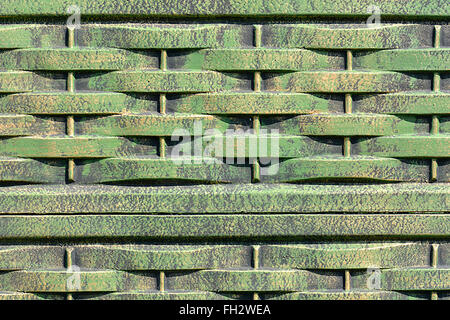 Old rusty green corrugated metal wall Stock Photo - Alamy