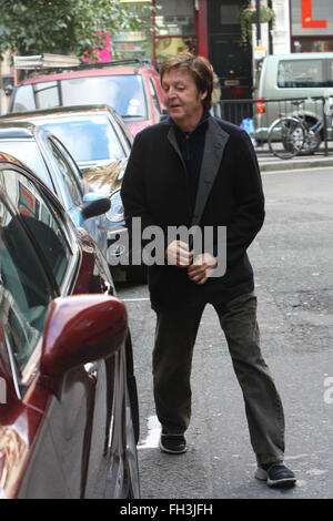 Paul McCartney parking Ticket, (credit image © Jack Ludlam Stock Photo ...