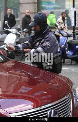 Paul McCartney parking Ticket, (credit image © Jack Ludlam Stock Photo ...
