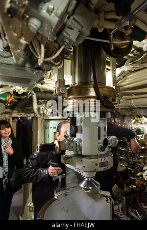 Submarine periscope at the Museum of Technology Stock Photo - Alamy
