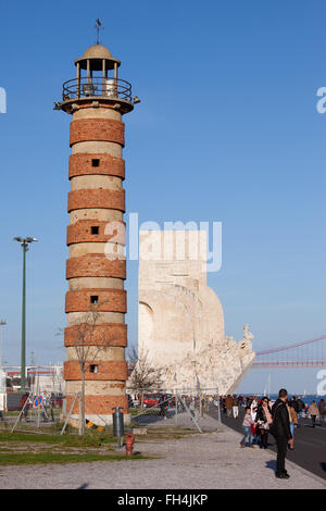 Belem Lighthouse in Lisbon, Portugal Stock Photo - Alamy