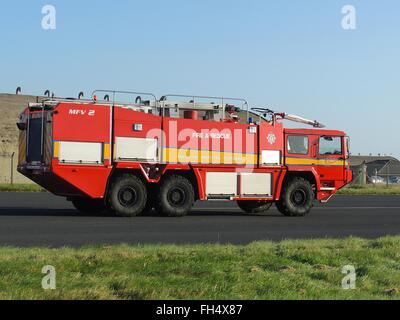 A Carmichael MFV fire tender of the Defence Fire and Rescue Service, at ...