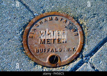 Sewer lids, utility access, drain covers, water meter access Stock ...