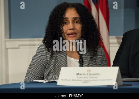 Maria Lizardo, Executive Director of the Nothern Manhattan Improvement ...