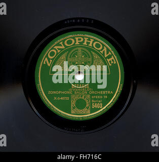 Zonophone Salon Orchestra 78 rpm Zonophone record label “Where My ...